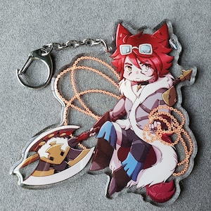 Final Fantasy XIV G'raha Tia and Wol Charm - Etsy
