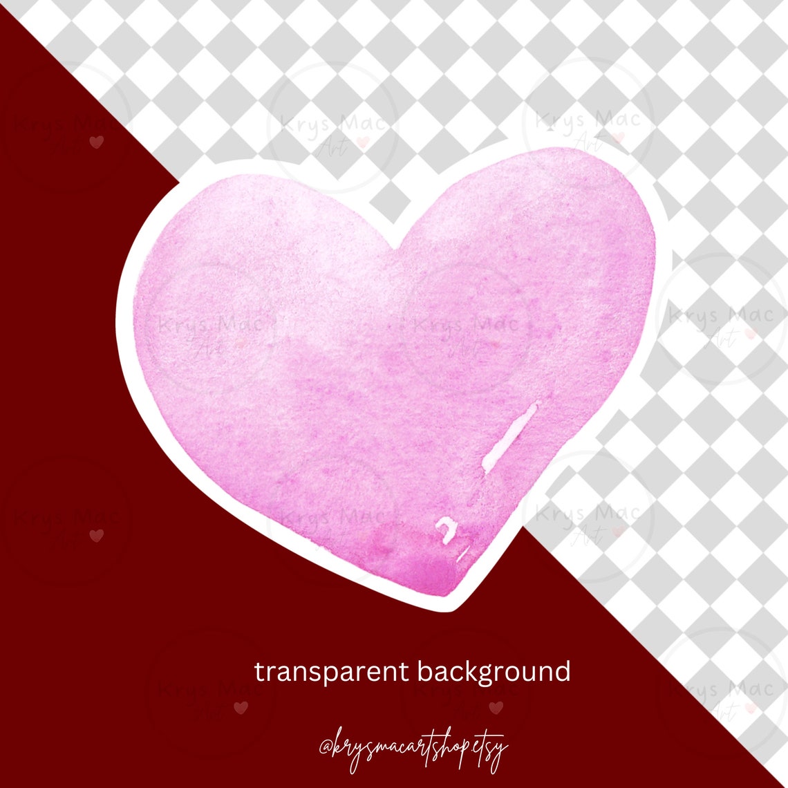 Heart Watercolor Clipart, Hearts PNG Clipart, Hearts PNG Graphics, Hand ...