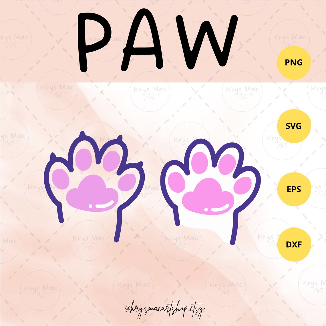 Dog Paw Digital Print Svg, Dog Paw Svg, Dog Svg, Animal Paw Svg - Etsy