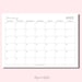 2023 & 2024 Monthly Calendar Printable Template, Monday Start, Instant ...