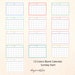 Blank Monthly Calendar, Sunday Start, Colorful Calendar Printable ...