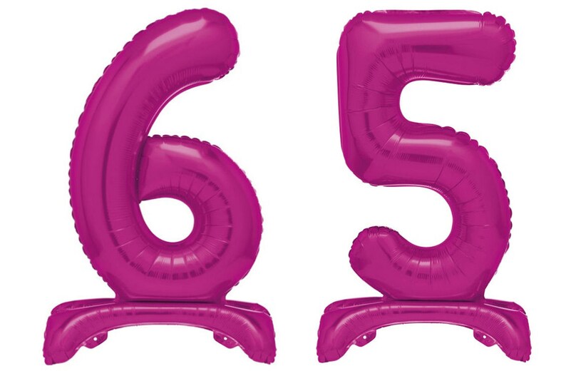 65th Birthday or Anniversary Balloons 30 76cm Tall - Etsy