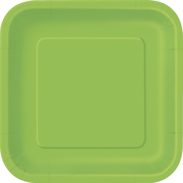 Square Paper Plates - Etsy