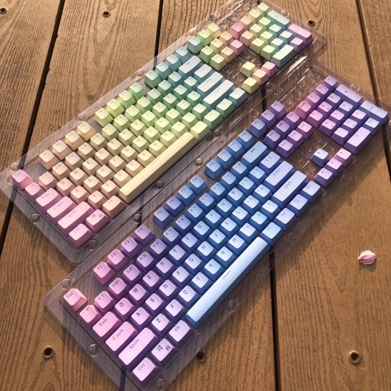 Gradient Color Keycaps Set 104 Keys OEM Profile Cherry Mx - Etsy