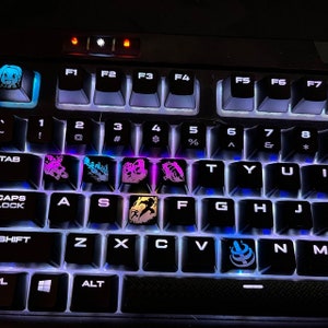 Custom Backlit League of Legends ABS Keycap Set for Mechanical ...