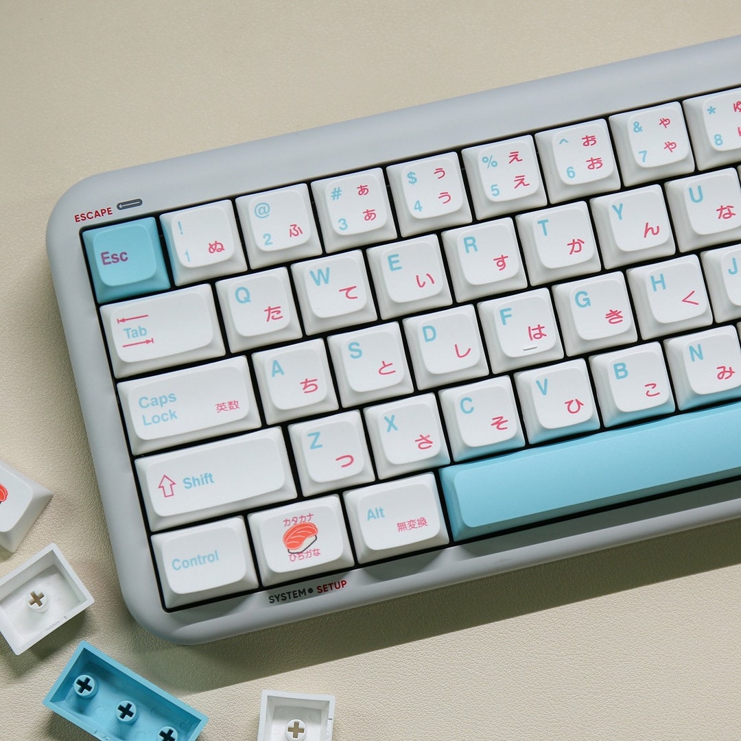Sushi-themed XDA Profile PBT Keycaps Set for Cherry MX Mechanical ...