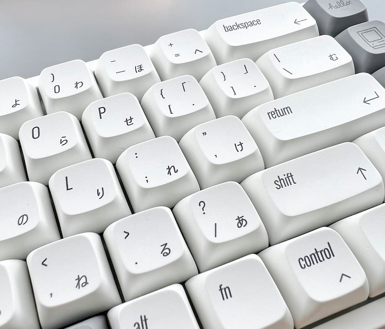 Minimalist Mac Style Pbt Keycaps Set 126/166 Keys XDA - Etsy