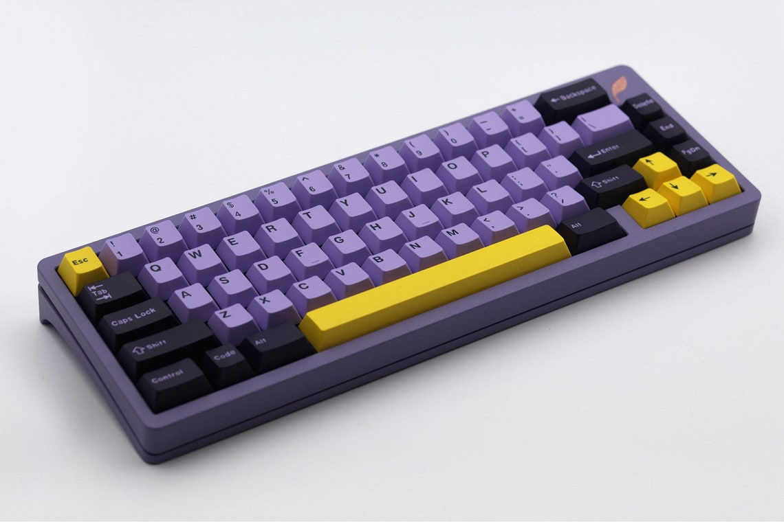 Taro ABS Keycaps Set 173 Keys Cherry Profile all Spacebar Layout for 60 ...