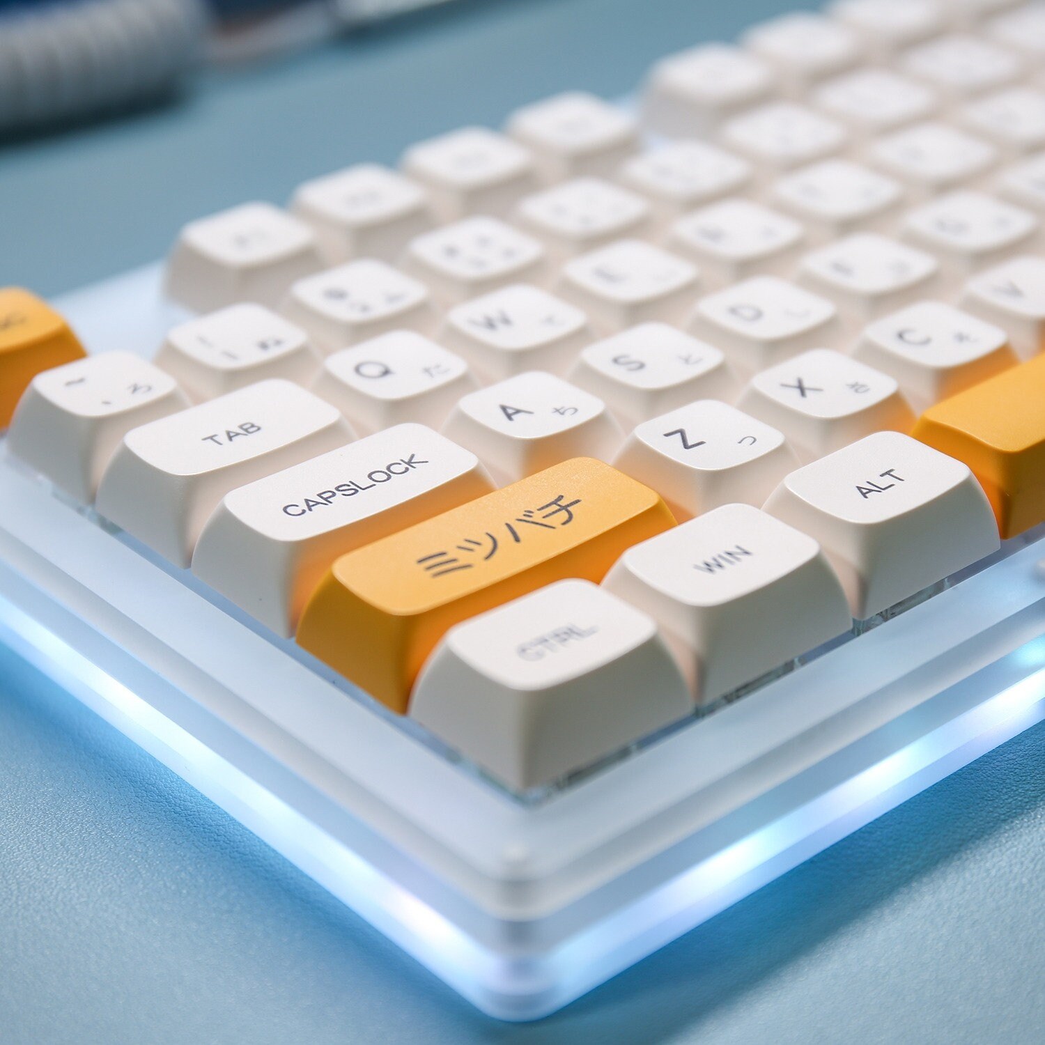 Bee Milk XDA Keycaps Set: 140 Keys for Cherry MX Mechanical Keyboards ...
