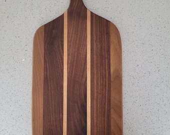 Oak and Walnut Cutting Board/serving Board - Etsy