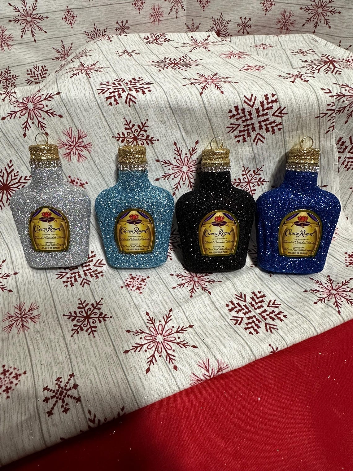 Kings Edition … Mini Crown Bottle Ornaments - Etsy
