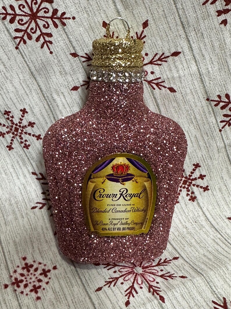 Queen Edition Mini Crown Bottle Ornaments - Etsy