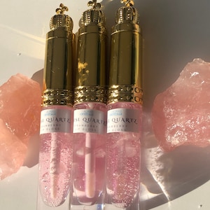 Rose Quartz Strawberry Lip Gloss - Etsy