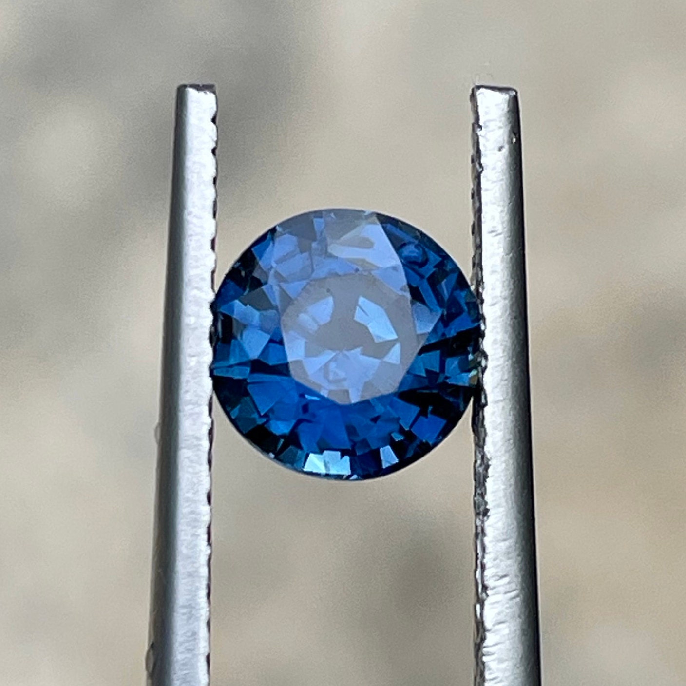 Blue Sapphire L 1.61 Ct L Natural L 6.4mm X 4.5mm L Natural Blue ...