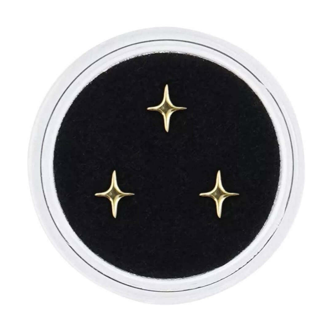 Gold Tooth Gem, 3pc Tooth Gem, Dental Teeth Jewelry, Teeth Gems ...