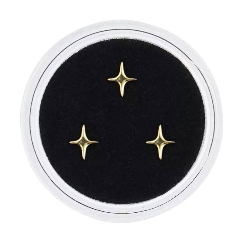 Gold Tooth Gem, 3pc Tooth Gem, Dental Teeth Jewelry, Teeth Gems ...