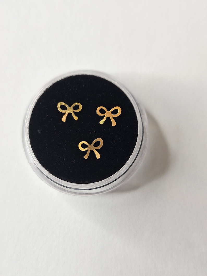 Gold Bow Tooth Gem, 3pc Tooth Gem, Dental Teeth Jewelry, Teeth Gems ...