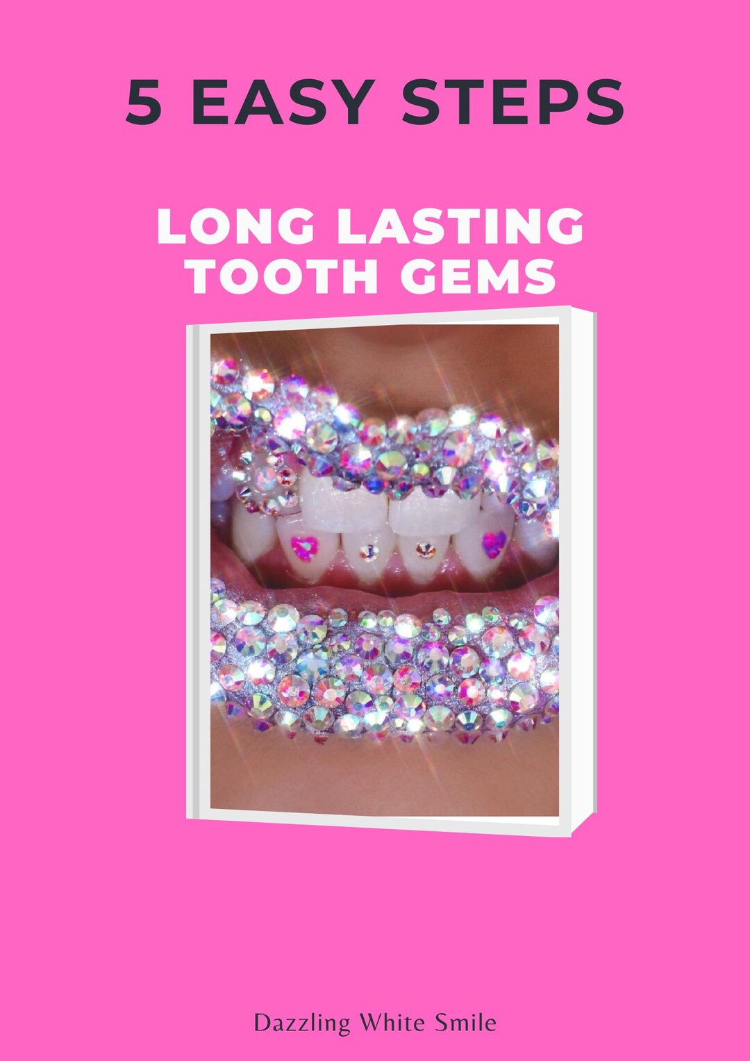 5 Easy Steps to Applying Tooth Gems E Book Tooth Gems DIY - Etsy