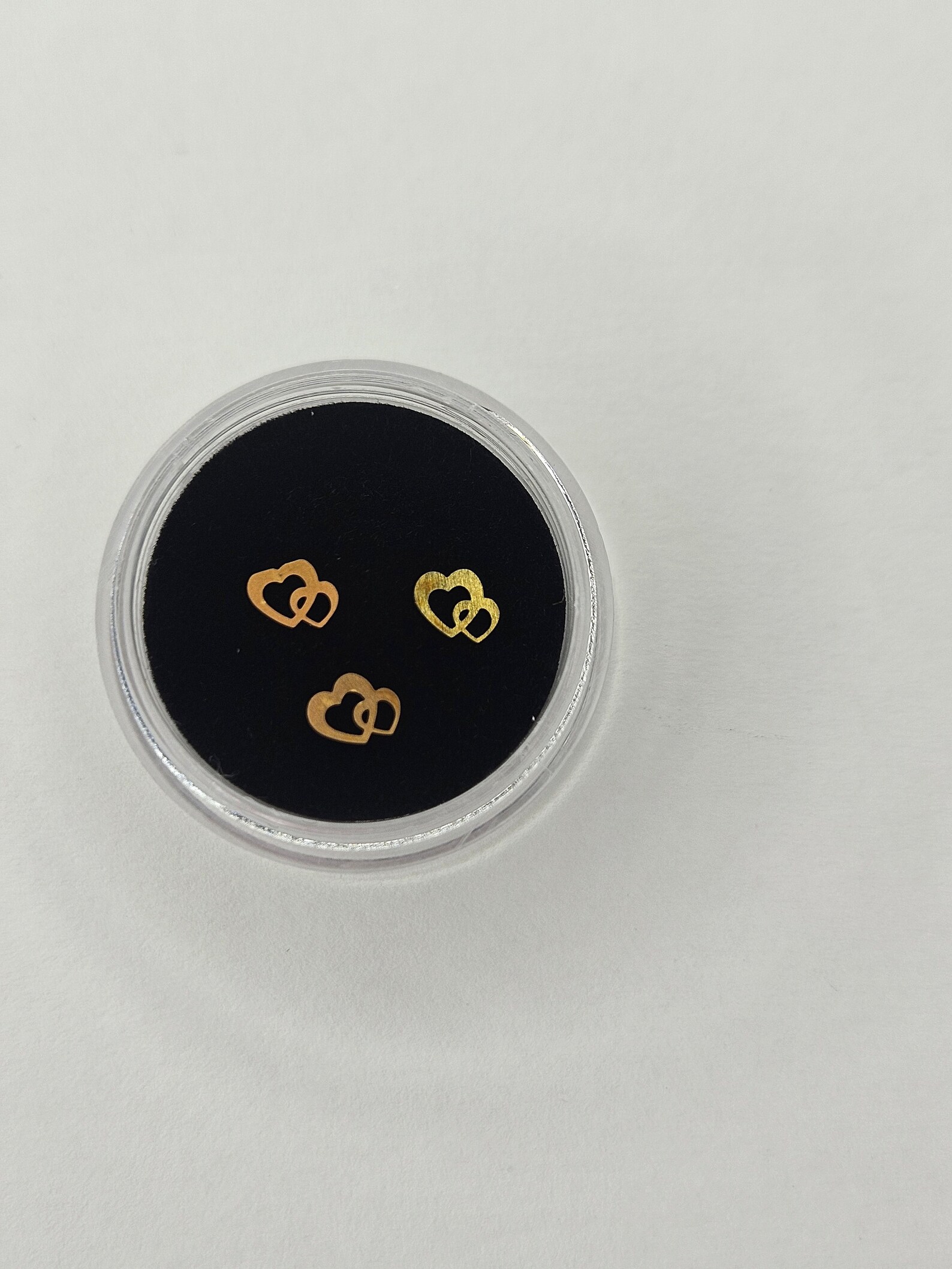 Gold Heart Tooth Gem, 3pc Tooth Gem, Dental Teeth Jewelry, Teeth Gems ...