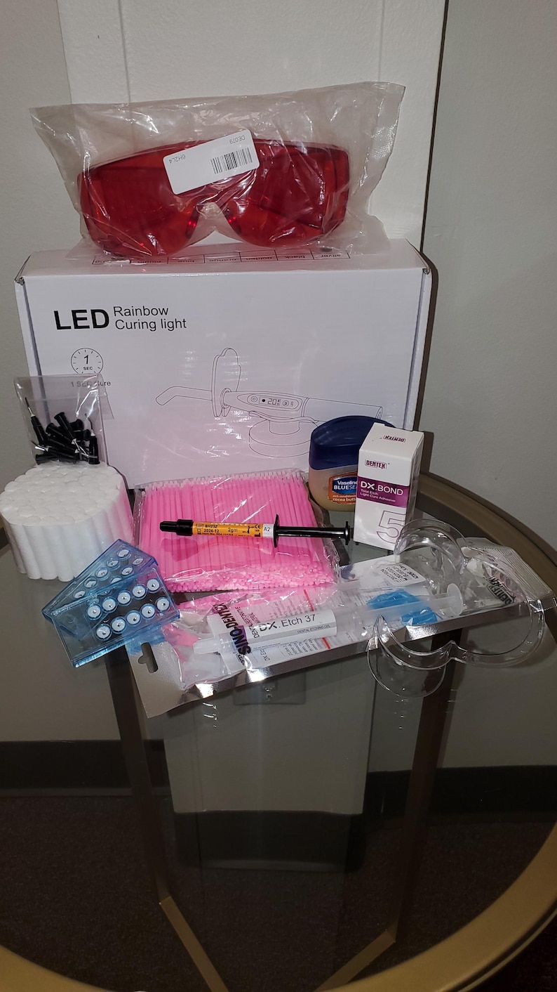 Deluxe Tooth Gem Kit , DIY Tooth Gem Kit With LED Light | Swarovski ...