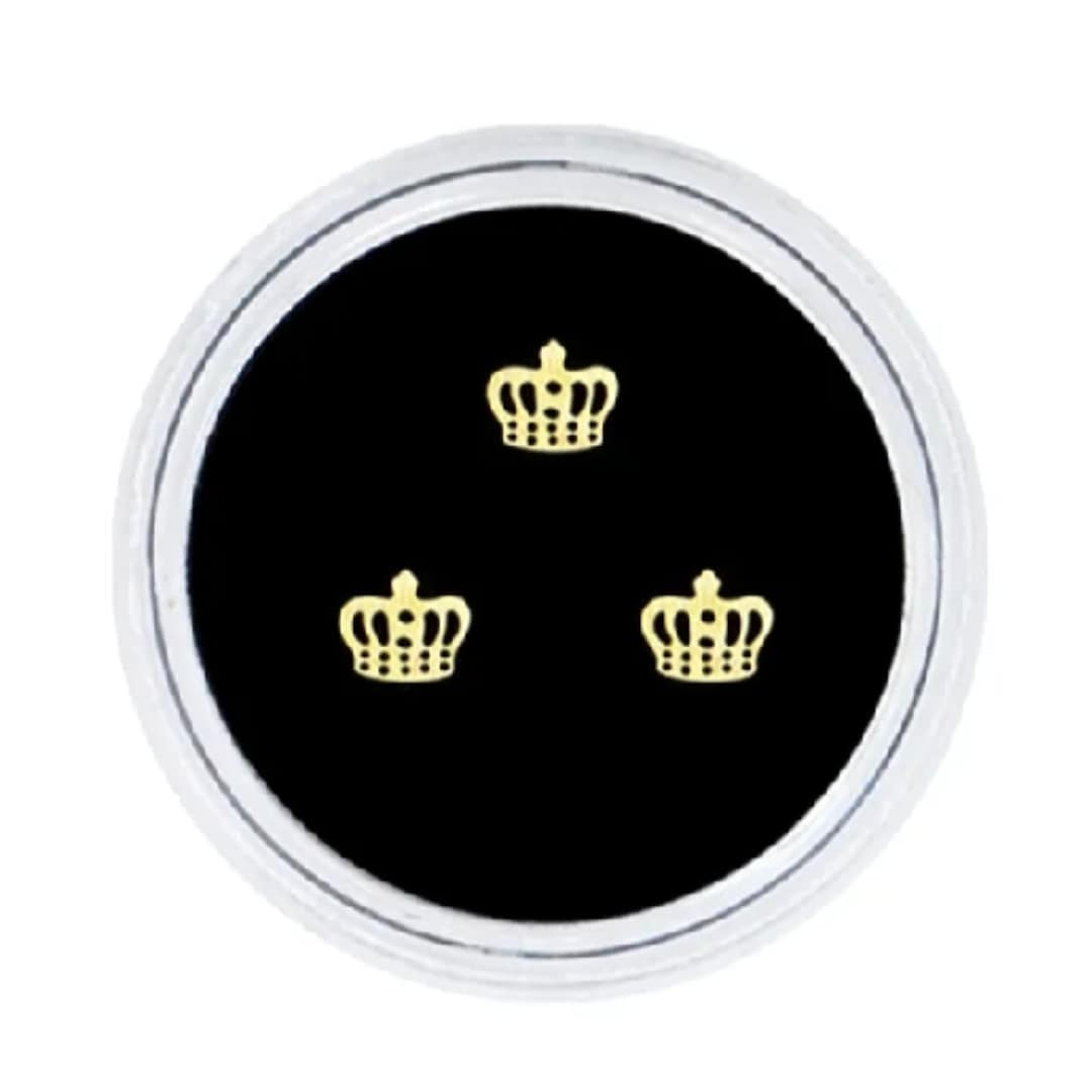 Gold Crown Tooth Gem, Dental Teeth Jewelry, Teeth Gems, 3pc Tooth Gem ...