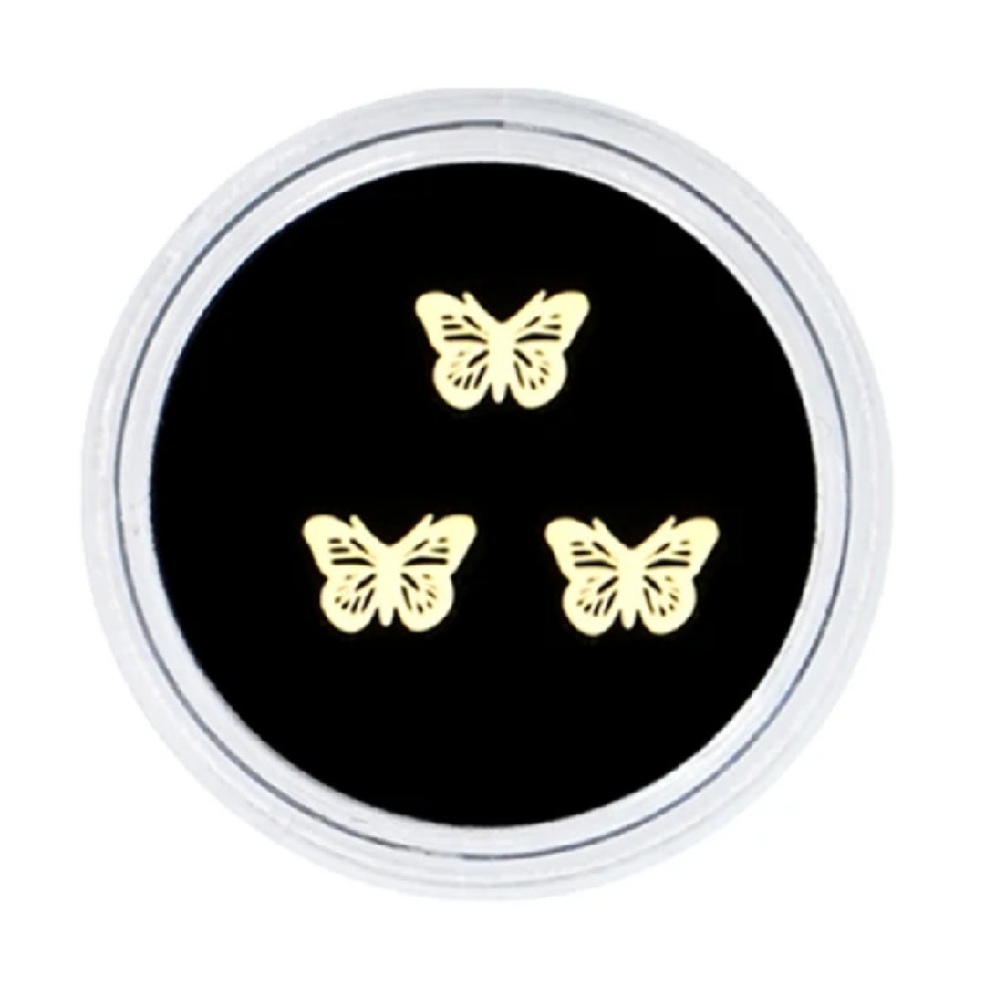 Gold Butterfly Tooth Gem, 3pc Tooth Gem, Dental Teeth Jewelry, Teeth ...