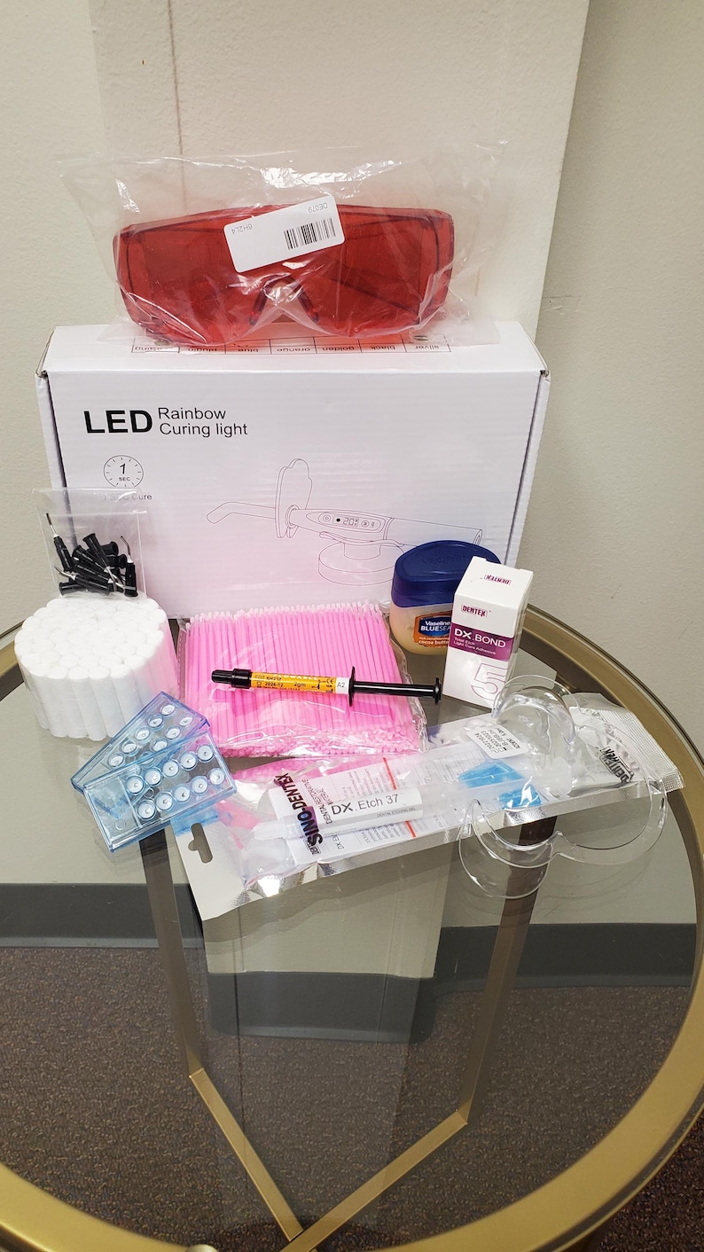 Deluxe Tooth Gem Kit , DIY Tooth Gem Kit With LED Light | Swarovski ...