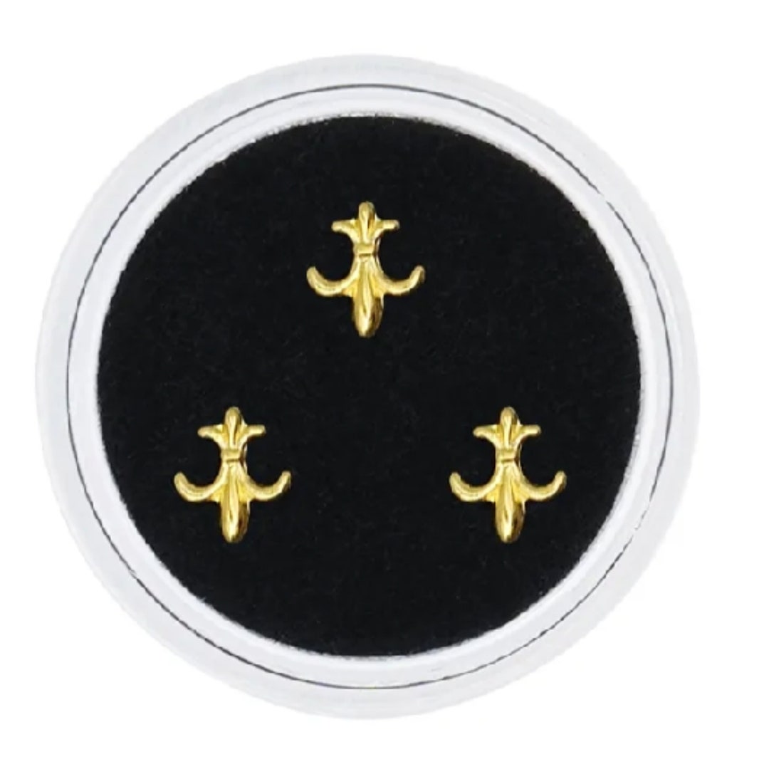 Gold Tooth Gem, Dental Teeth Jewelry, Teeth Gems, 3pc Tooth Gem, Flower ...