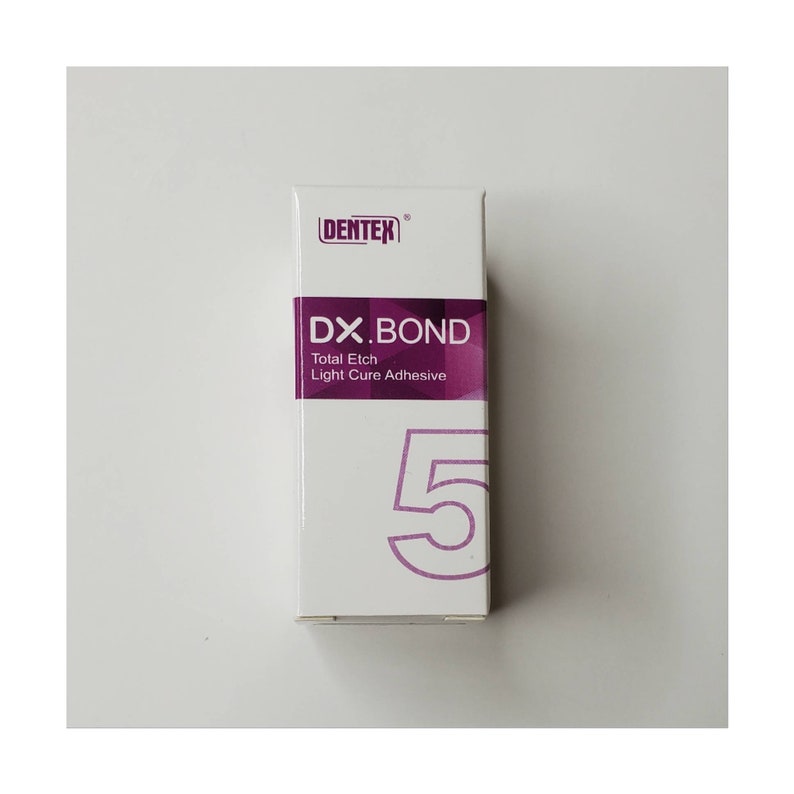 Dentex DX Bond- Dental Etch Light Cure Dentin Enamel Resin Bonding Adhesive-teeth Gems-5ml - Etsy