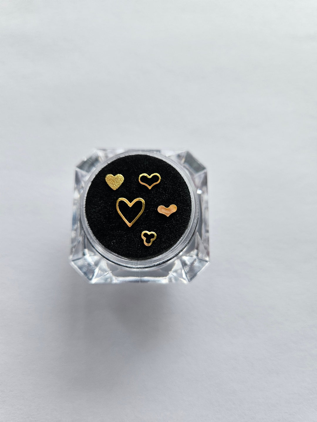 Gold Heart Tooth Gems, Heart Tooth Gem,5 Pc Tooth Gem,dental Teeth ...