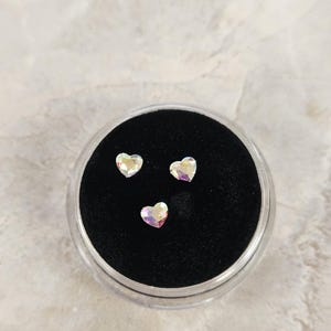 Heart Tooth Gem, 3pc Tooth Gem, Dental Teeth Jewelry, Teeth Gems ...
