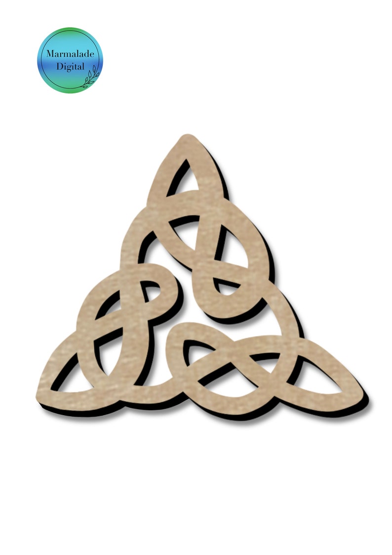 Hand Drawn Celtic Knot Macrame SVG File Set, Glowforge Ready File ...