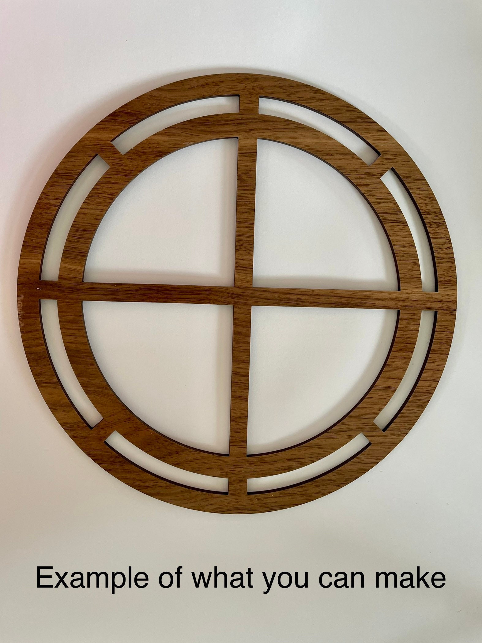 Laser Cut Macrame Full Ring Circle for Macrame or Hanging - Etsy