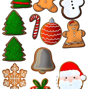 Digital Download Christmas Ginger Bread Cookies and Plate Colouring ...