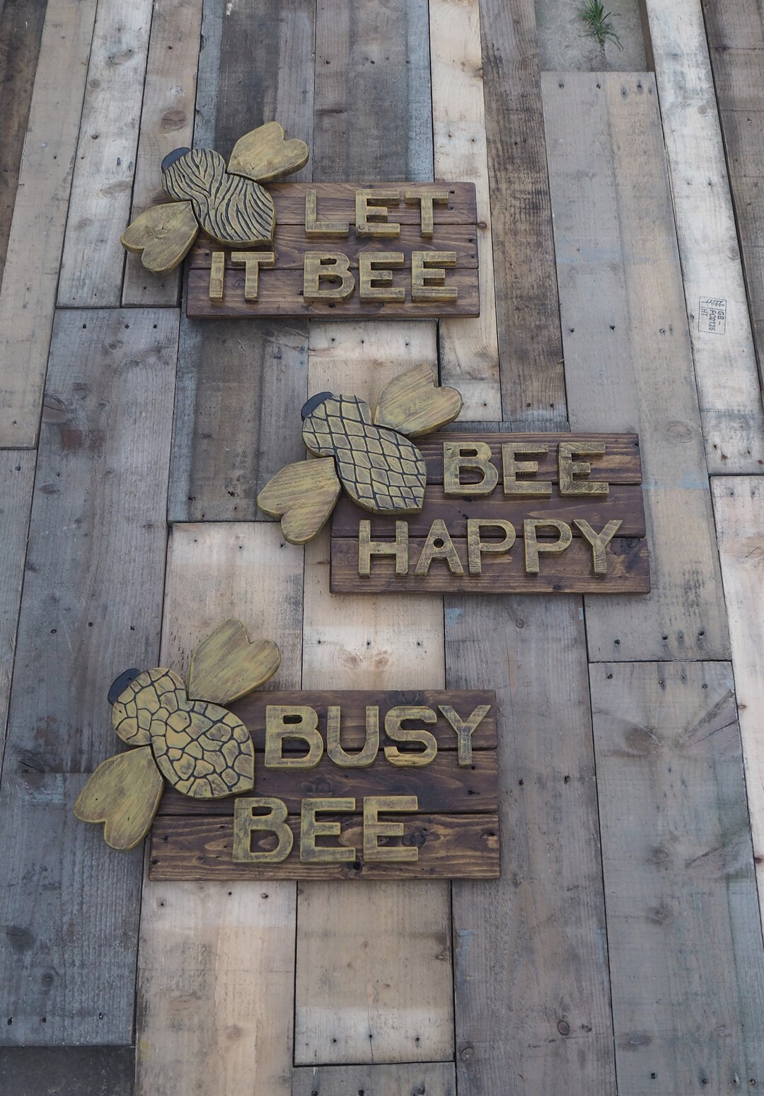 Bee Signs Garden Signs Outdoor Signs Signs for Garden - Etsy