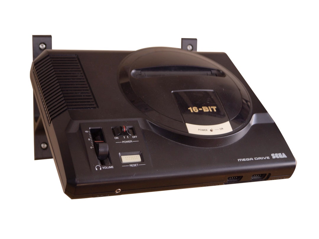 Wall Mount for SEGA Mega Drive Game Console With Controller Holder ...