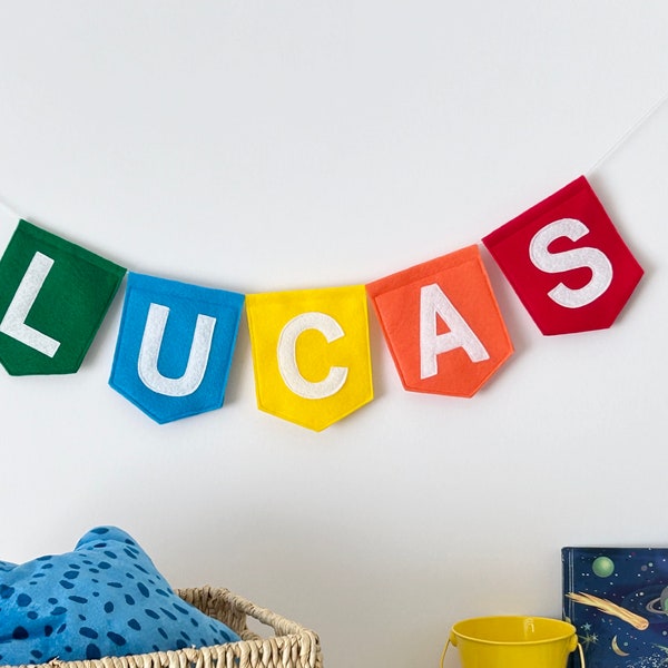 Name Banner for Nursery - Etsy