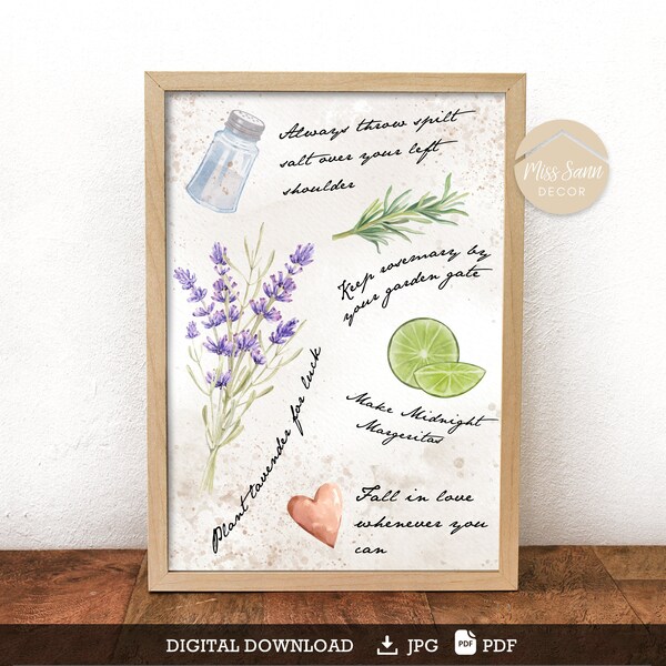 Practical Magic Poster - Etsy