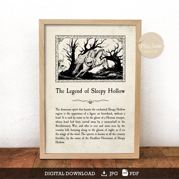 Sleepy Hollow - Etsy