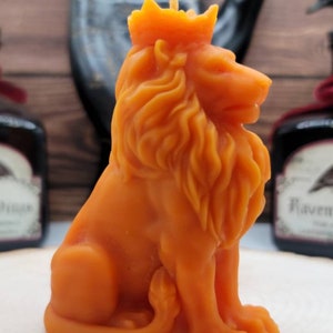 Lion Candle - Etsy