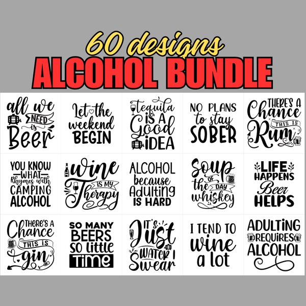 Drinking Quotes Svg - Etsy
