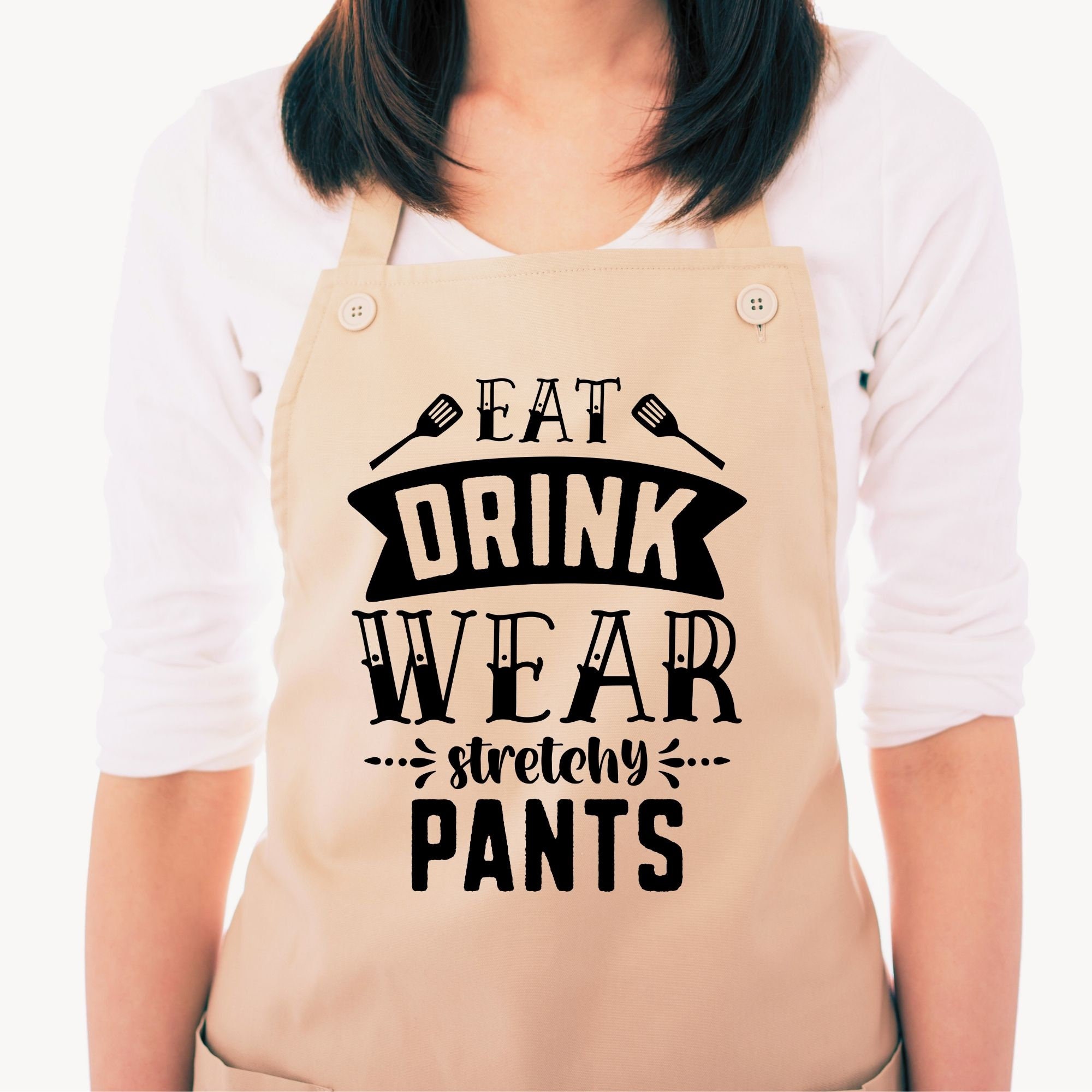 Funny Apron Sayings SVG Bundle: Kitchen Quotes, Cricut & Silhouette Cut ...