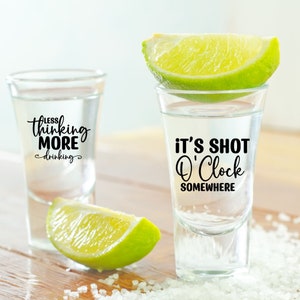 Shot Glass Quotes SVG Bundle: Funny Alcohol Sayings, Cricut, Silhouette ...