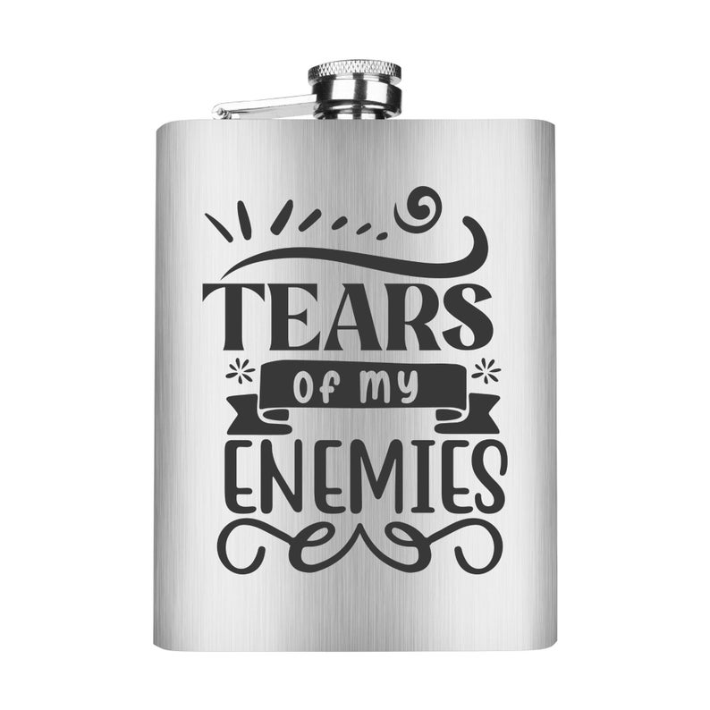 Flask SVG Bundle: Funny Alcohol Quotes, Cricut & Silhouette Cut Files ...