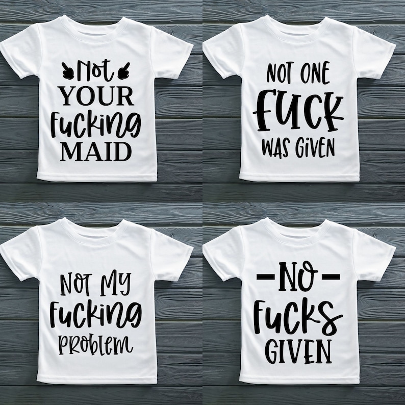 Rude Humor SVG Bundle, 27 Designs, Cricut, Silhouette, Glowforge - Etsy