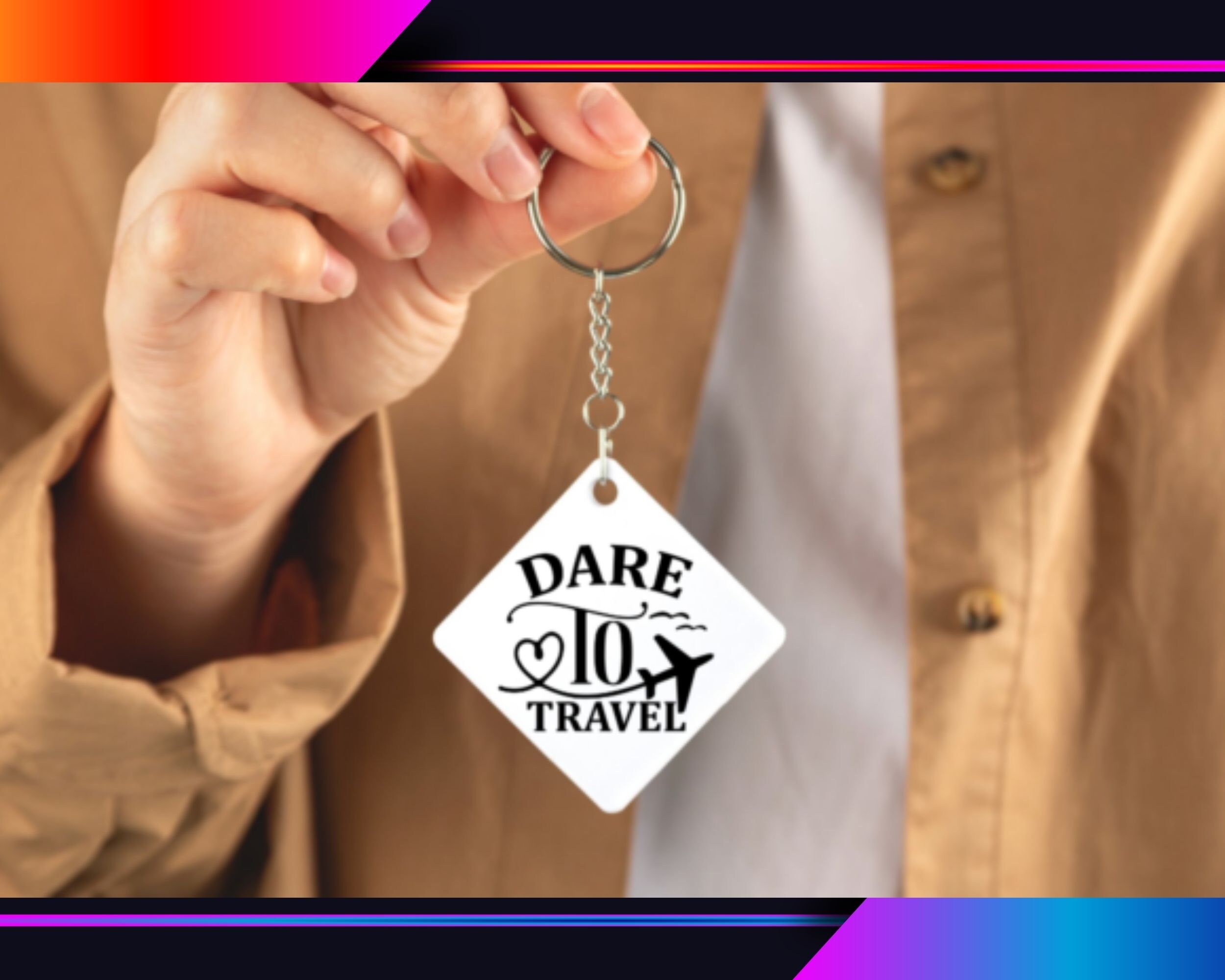 Keychain Sayings Svg Bundle Round Keychain Svg Designs for - Etsy