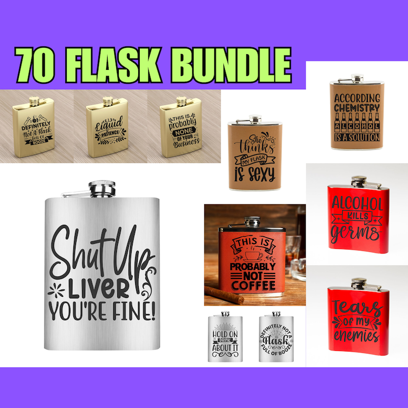 Mens Flasks Glass - Etsy
