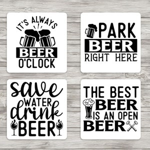 Coaster Svg Bundle, Beer Coaster Svg, Wine Coaster Svg, Coffee Coaster ...