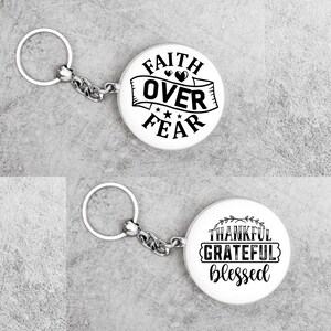 Round Keychain Svg, Funny Keychain Svg, 50 Unique Designs Bundle, Files ...