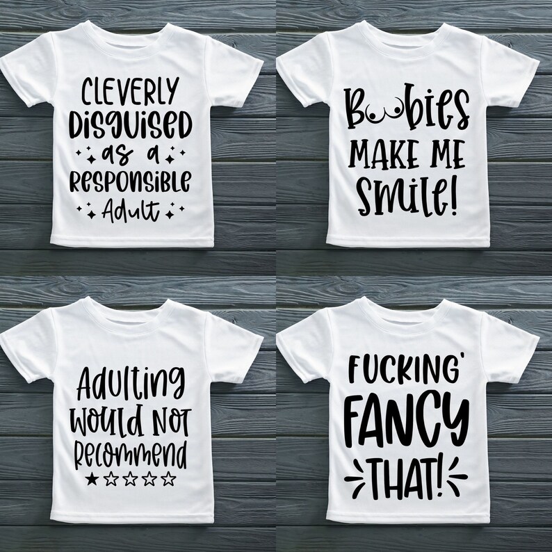Rude Humor SVG Bundle, 27 Designs, Cricut, Silhouette, Glowforge - Etsy